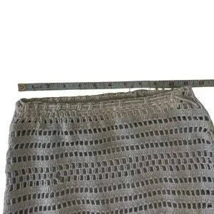 Vintage | Skirts | Vintage 6s70s Handmade Light Blue Crochet Skirt ...